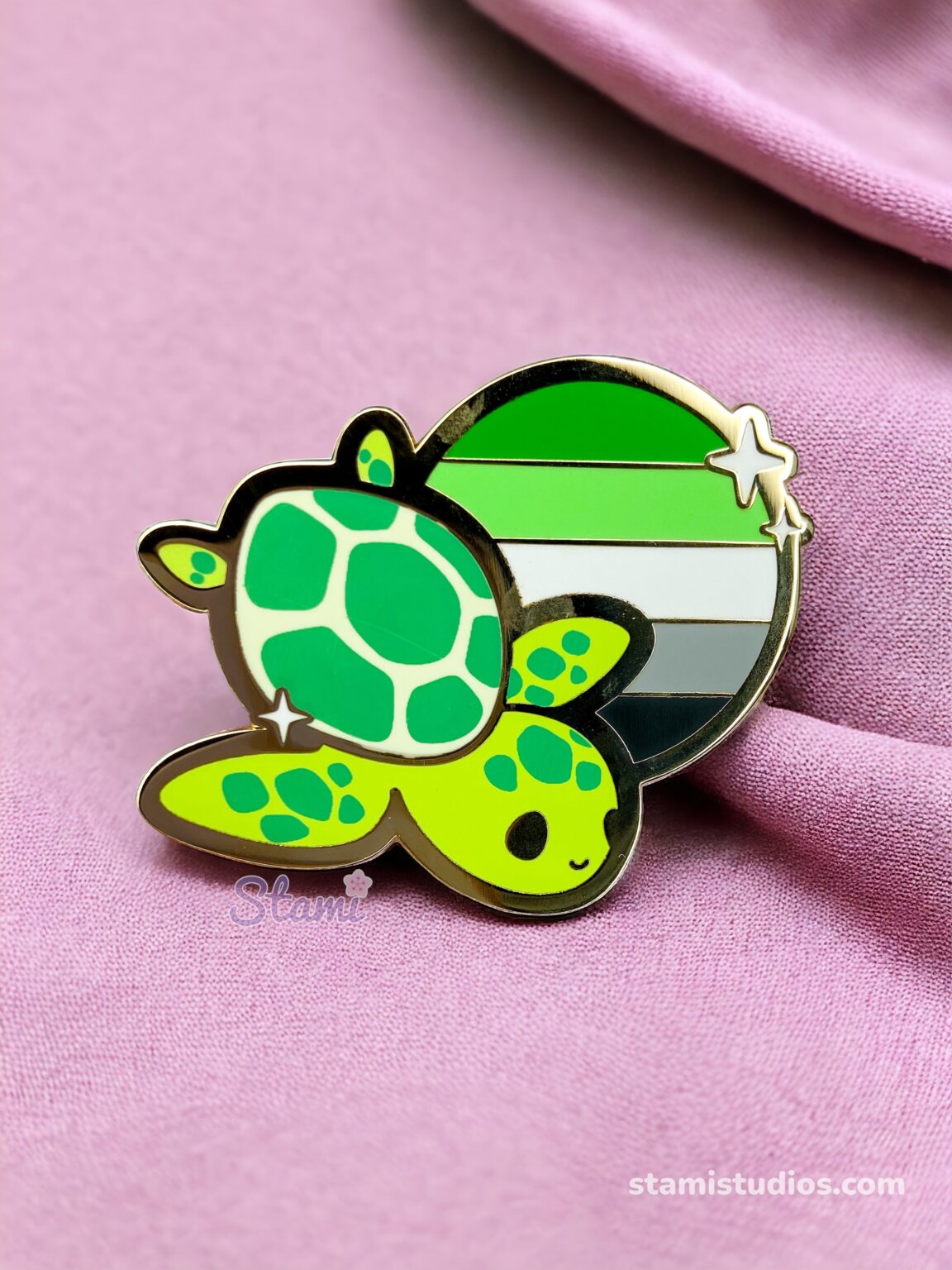 Arom Turtle Pin - Stami Studios